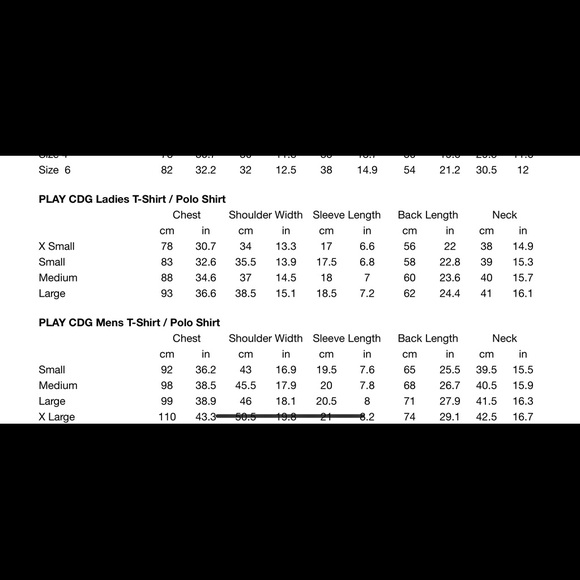 Comme des Garcons | Tops | Cdg Play Navy Blue In Size Medium | Poshmark